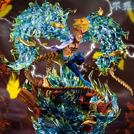 Mô hình marco luffy gear 4 zoro nami brock franky siêu nét ( tặng ô tô ...