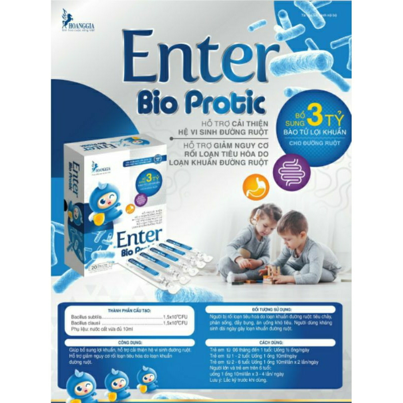 MEN Enter Bio PROTIC (Hộp 20 ống × 10ml) | Shopee Việt Nam