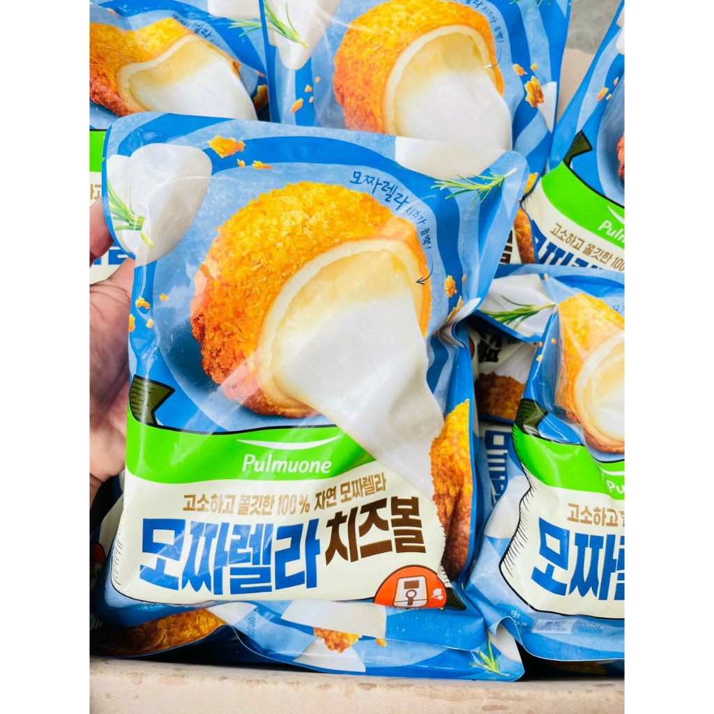 Phô mai viên mozzarella Pulmuone 360g, nhập khẩu Hàn Quốc, phô mai ...