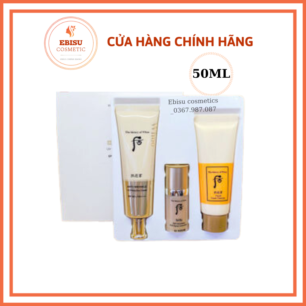 [MẪU MỚI] Set Whoo Anti -Wrinkle Sun Cream SPF50+/PA++++ – kem chống nắng chống nhăn_EBISU ...