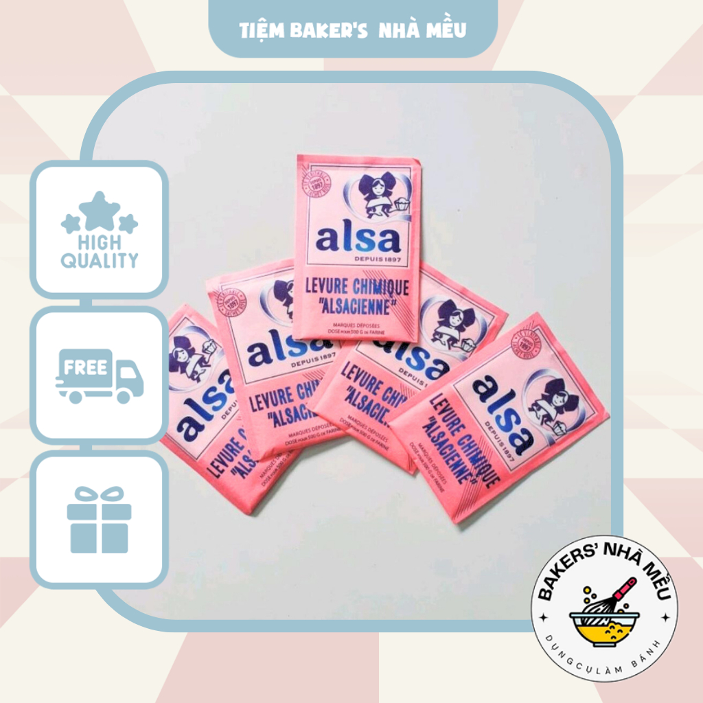 Bột Nổi Alsa Pháp 11gr (Baking Powder) | Shopee Việt Nam