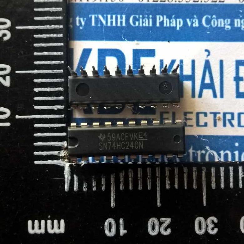 5 con IC SN74HC240N 74HC240 DIP-20 IC 8 cổng đệm đảo kde1375 | Shopee ...