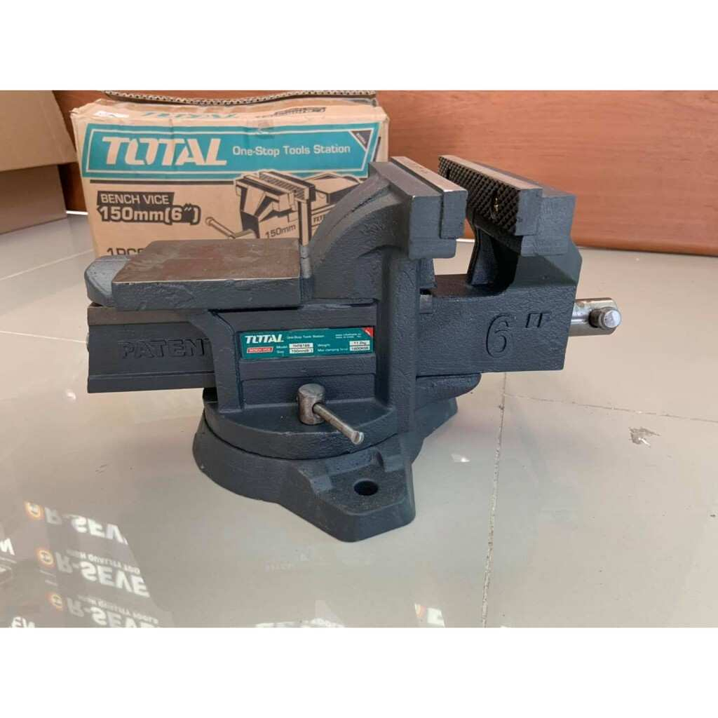 Ê TÔ KẸP TOTAL THT6166 6 inch 1600KGS đế xoay 360 độ | Shopee Việt Nam