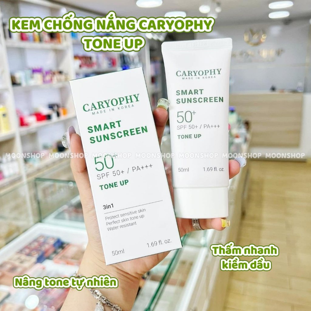 KEM CHỐNG NẮNG CARYOPHY SMART SUNSCREEN SPF50+ PA+++ 50ml | Shopee Việt Nam