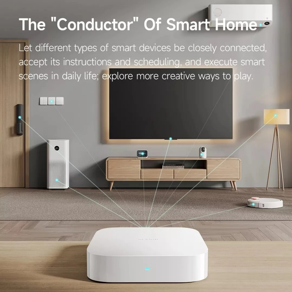 Cổng đa chế độ thông minh Mijia Smart Home Hub 3 (Wifi, Zigbee 3.0 ...