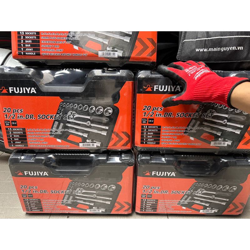 Bộ tuýp 1/2 Fujiya 20 chi tiết AST4-22A | Shopee Việt Nam
