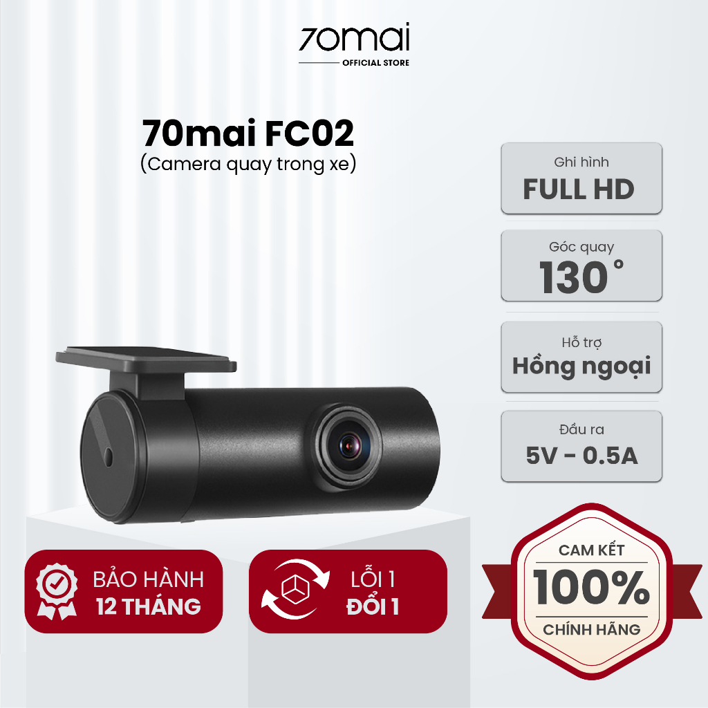 Mắt camera ghi hình trong xe 70mai FC02 dành cho cam hành trình 70mai ...