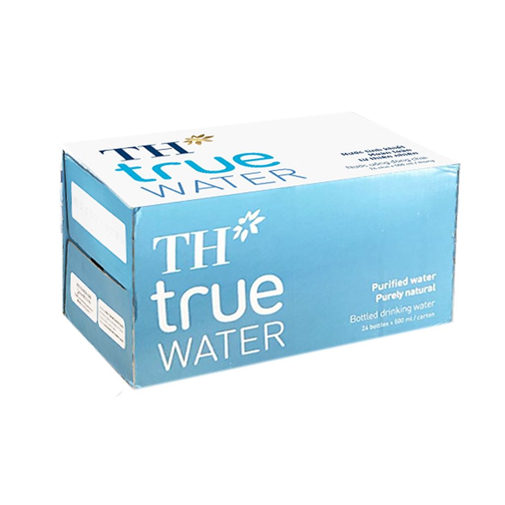 Thùng 24 chai nước tinh khiết TH True Water 500ml | Shopee Việt Nam