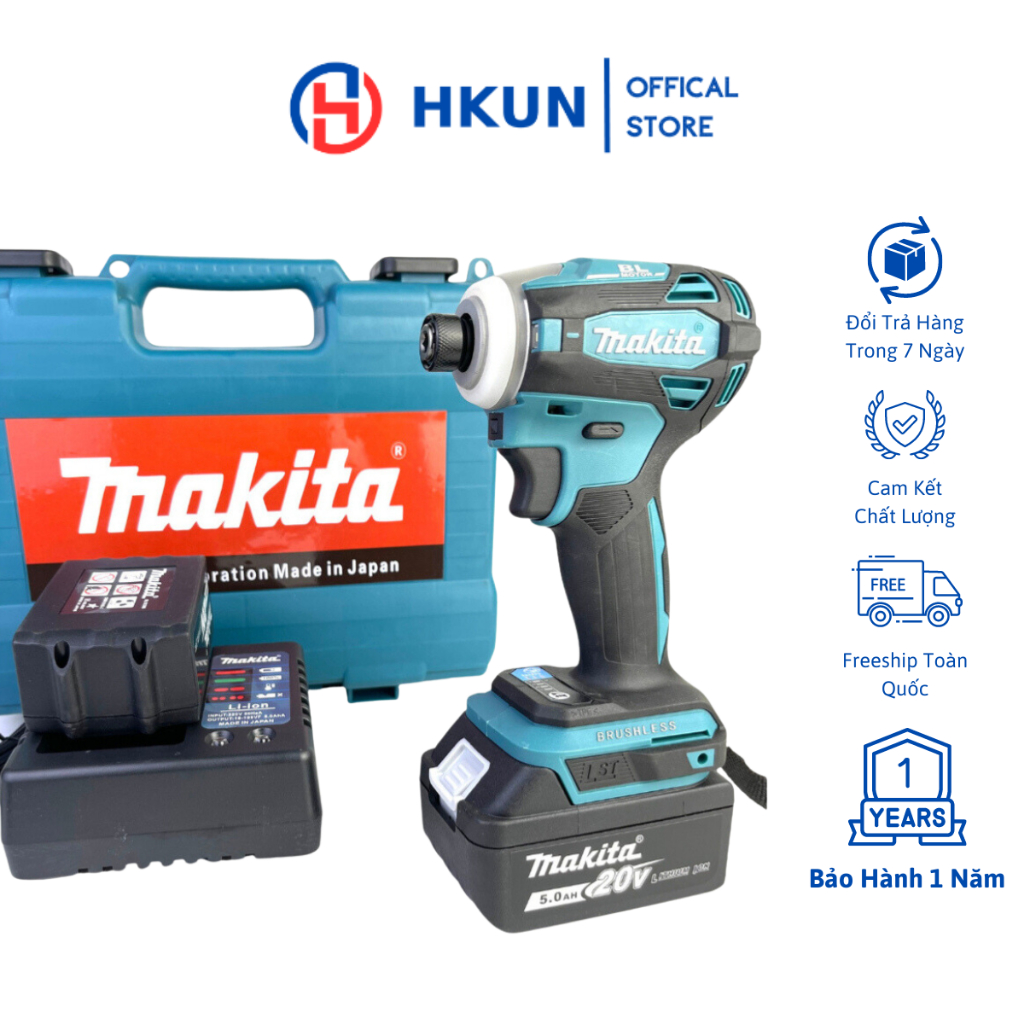 Máy chuyên vít Makita TD172D, máy bắn vít động cơ không chổi than lực siết 180Nm | Shopee Việt Nam