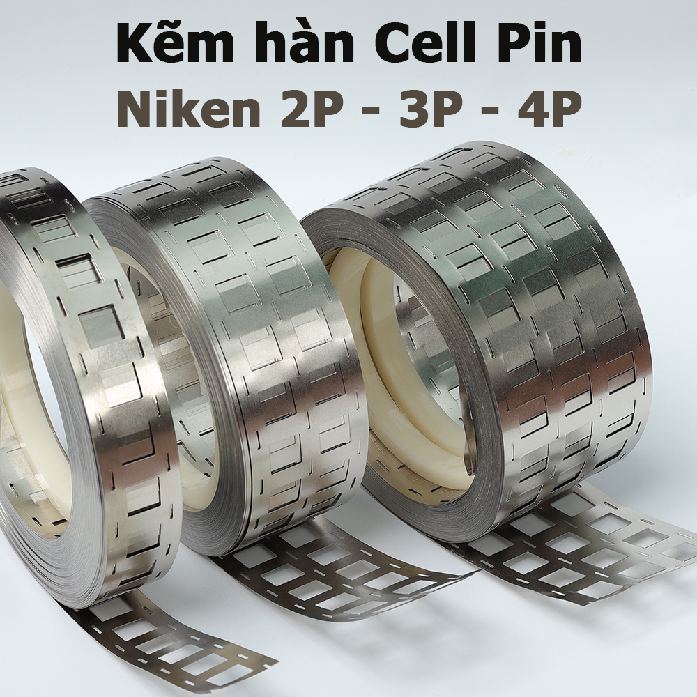 Kẽm hàn cell pin mạ Niken 2P 3P 4P kẽm đôi ba bốn hàng | Shopee Việt Nam