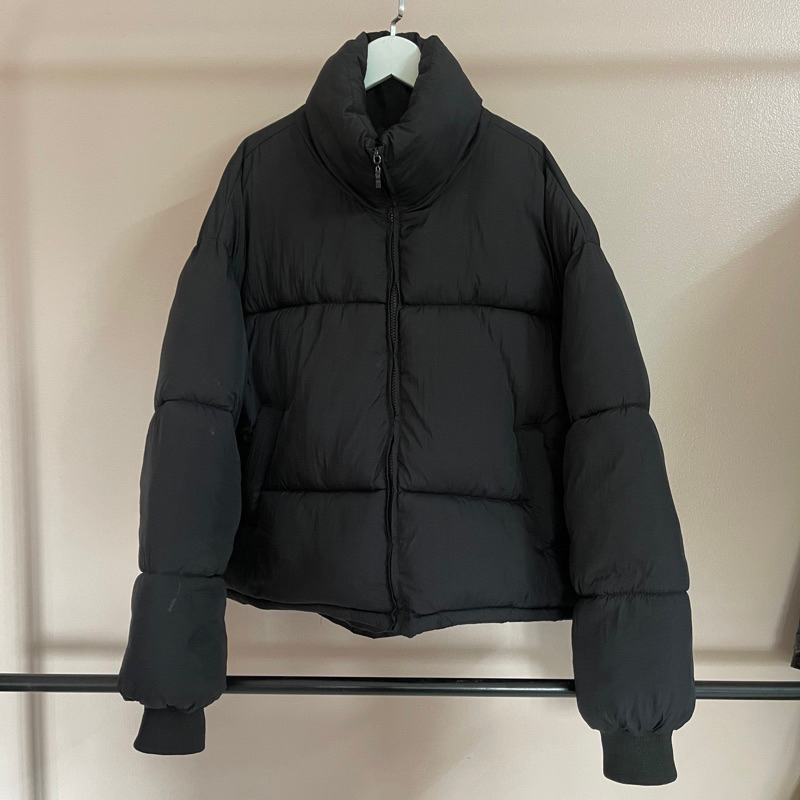 Áo Phao Puffer Form Boxy, Áo Phao Form Crop Chần Bông Phồng To Dày Dặn ...