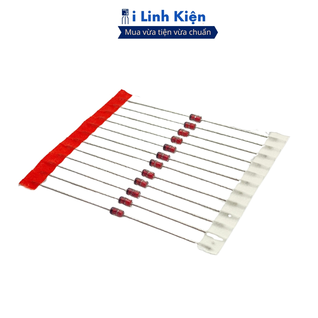 Diode zener 1W 3.3V/3.9V/5.1V/5.6V/6.2V/9.1V/12V/15V/18V/20V/24V combo 10 con chất lượng cao ...
