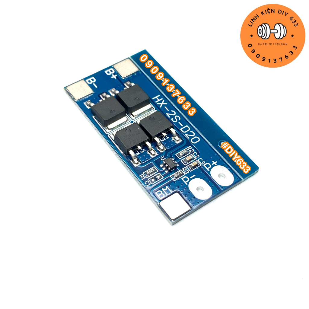 [HX-2S-D20] Mạch LifePO4 3.2V 2S 20A HX-2S-D20 (LinhBike) | Shopee Việt Nam