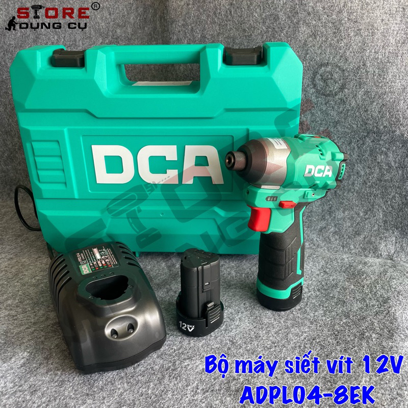 12v Máy Siết Vít Dùng Pin Dca Adpl04 8 Động Cơ Không Chổi Than Lực