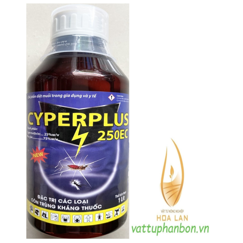 CyperPlus 250EC - Trừ Các Loại Côn Trùng Kháng Thuốc - #034B# 1 lít ...