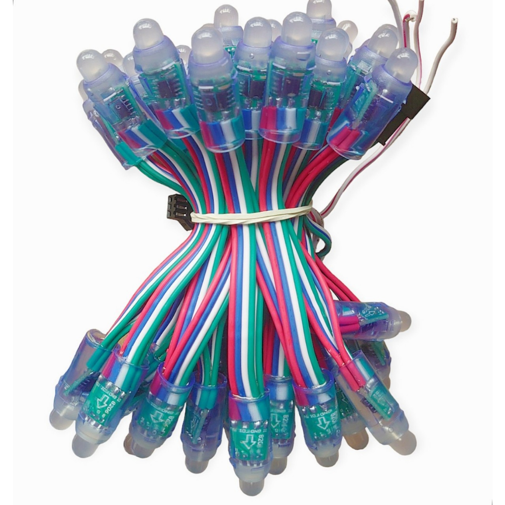 LED F8/12 FULL MÀU IC 8206 TỰ CHẠY HIỆU ỨNG, ĐIỆN ÁP 5V | Shopee Việt Nam