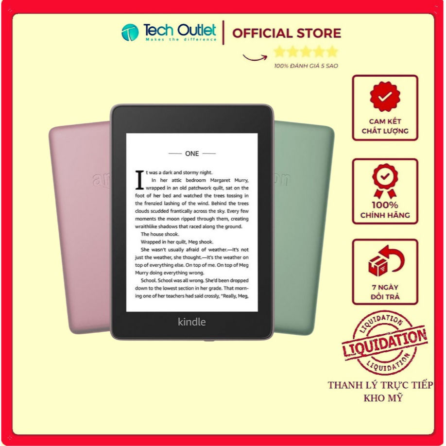 Máy đọc sách Kindle Paperwhite 4 - tặng kho sách | Shopee Việt Nam