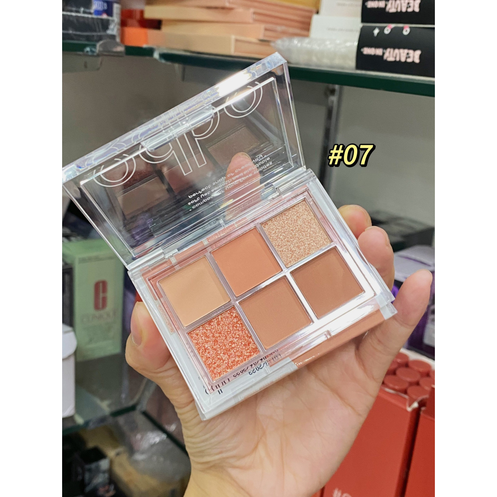 Bảng phấn mắt 6 ô Odbo Signature Eyeshadow Palete | Shopee Việt Nam