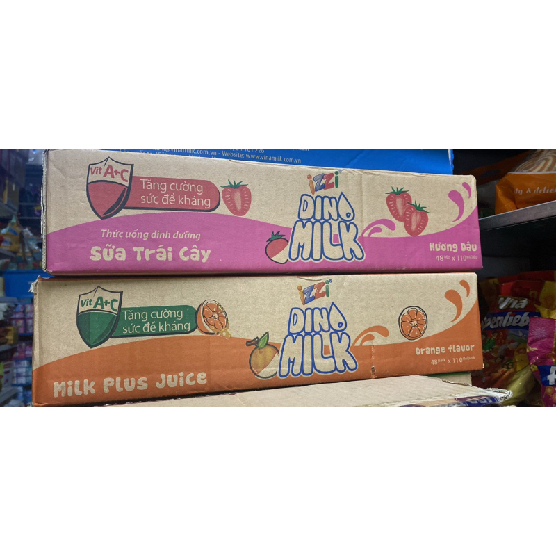 Thùng 48hộp sữa izzi Hà nội milk các vị 110ml | Shopee Việt Nam