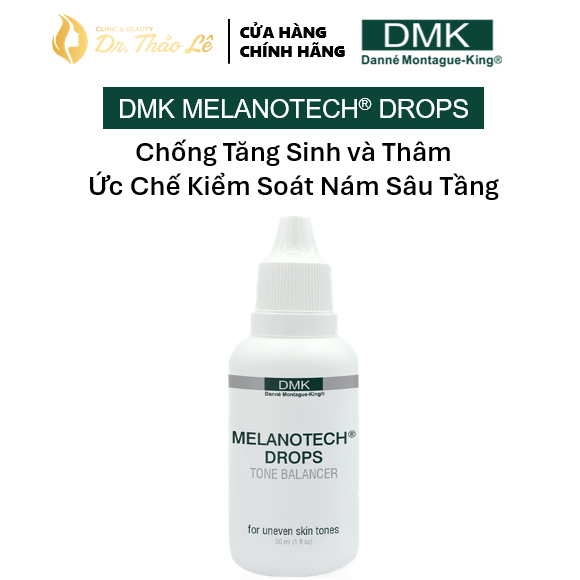 Serum Tinh Chất Ức Chế Kiểm Soát Nám Tầng Sâu DMK Melanotech Drops 30ml ...