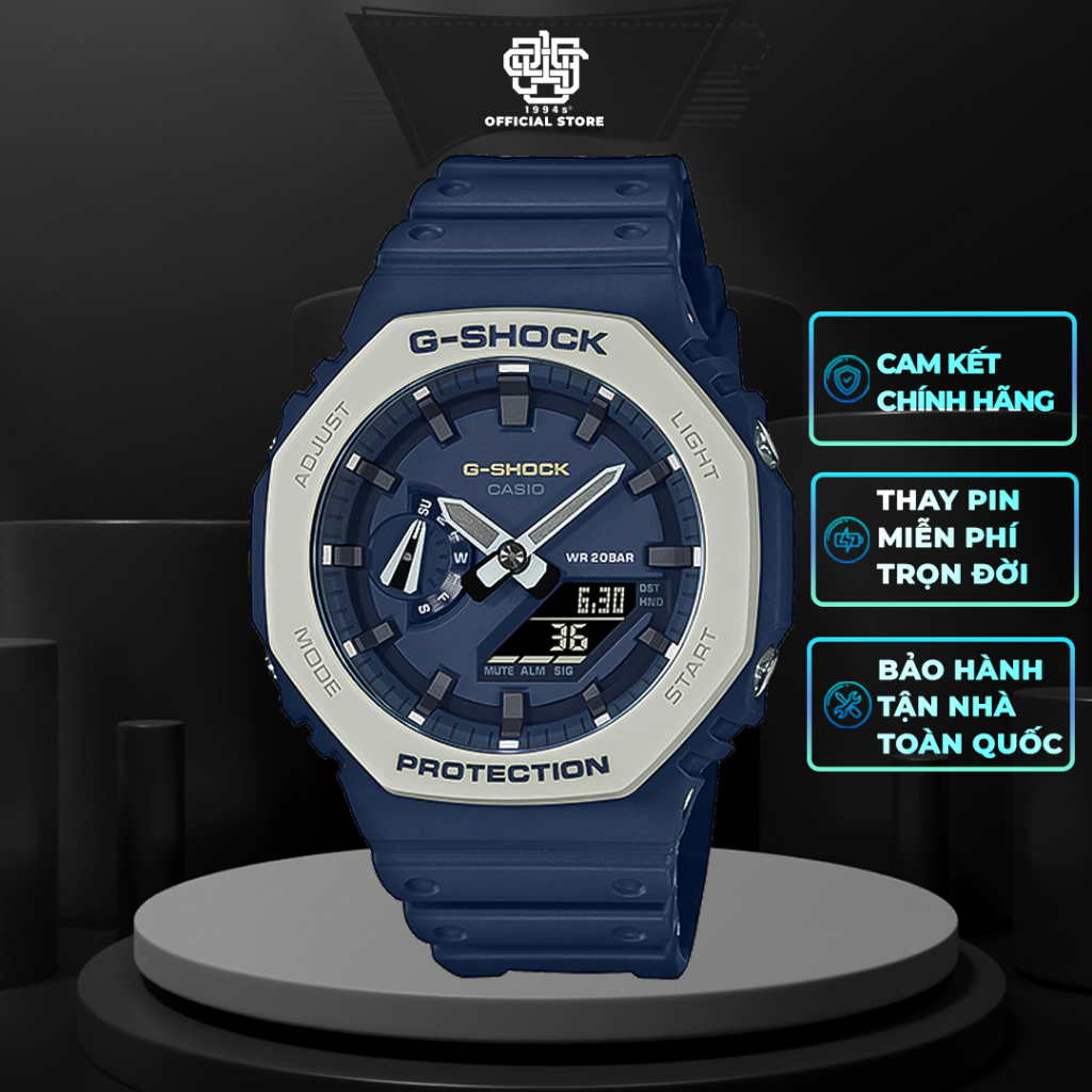 Đồng hồ nam Casio G-SHOCK GA-2110 / GA-2110ET-2A chống va đập, chống ...