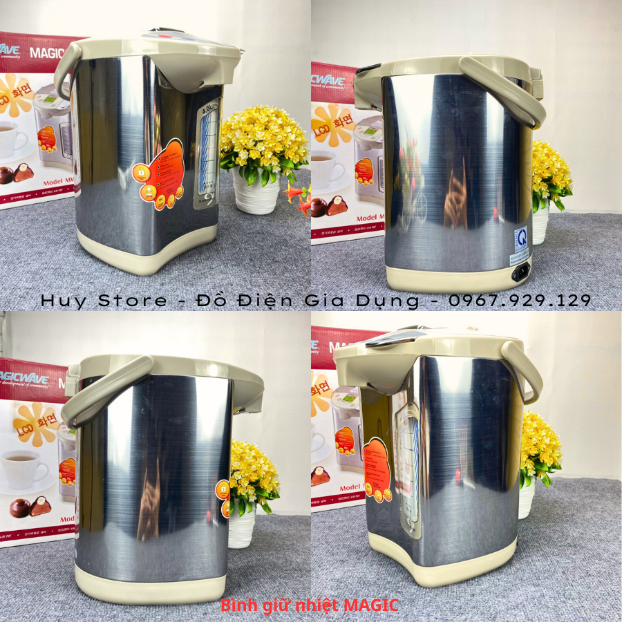 Bình thủy điện MAGIC COOK Chính Hãng Thương Hiệu Hàn Quốc , Bình thủy ...