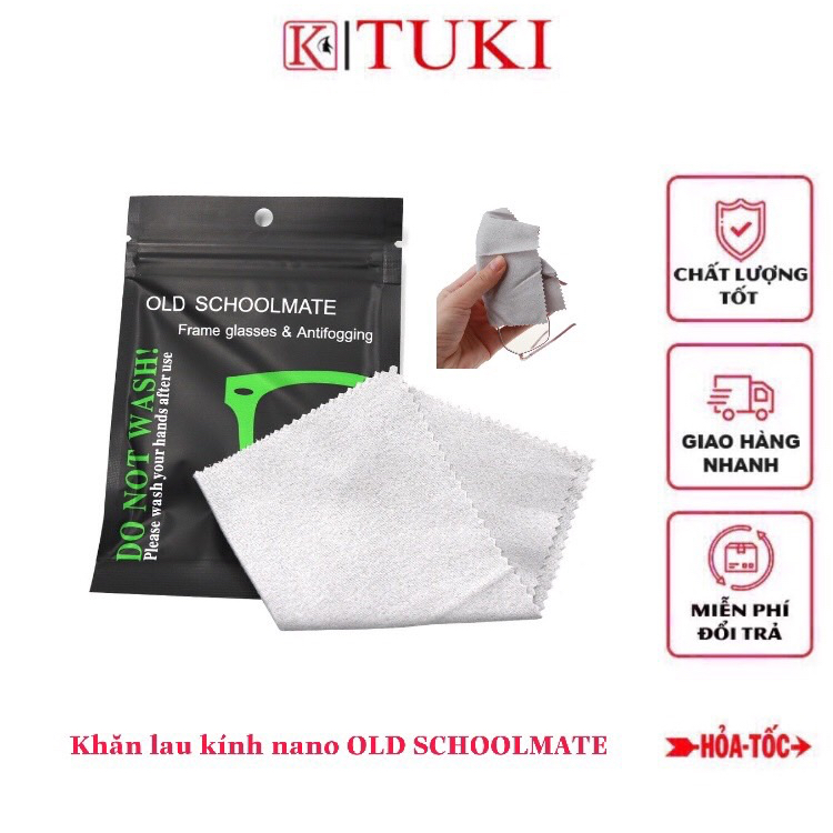 Khăn lau kính nano OLD SCHOOLMATE chống bám hơi nước, bụi bẩn | Shopee ...