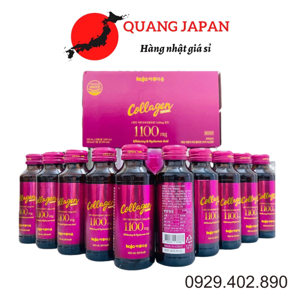 [Chính Hãng] Nước uống bổ sung Collagen Koja Beautiful Hàn Quốc 1100mg ...