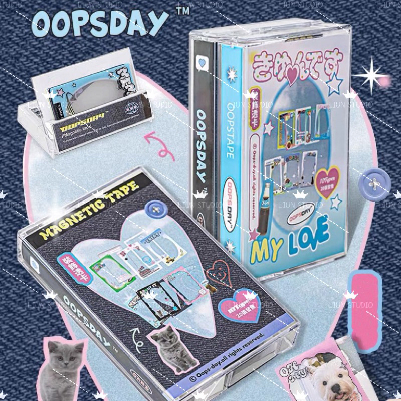 [LIUN] Frame card OOPSDAY - Thẻ trong suốt trang trí, bảo vệ ảnh có ...