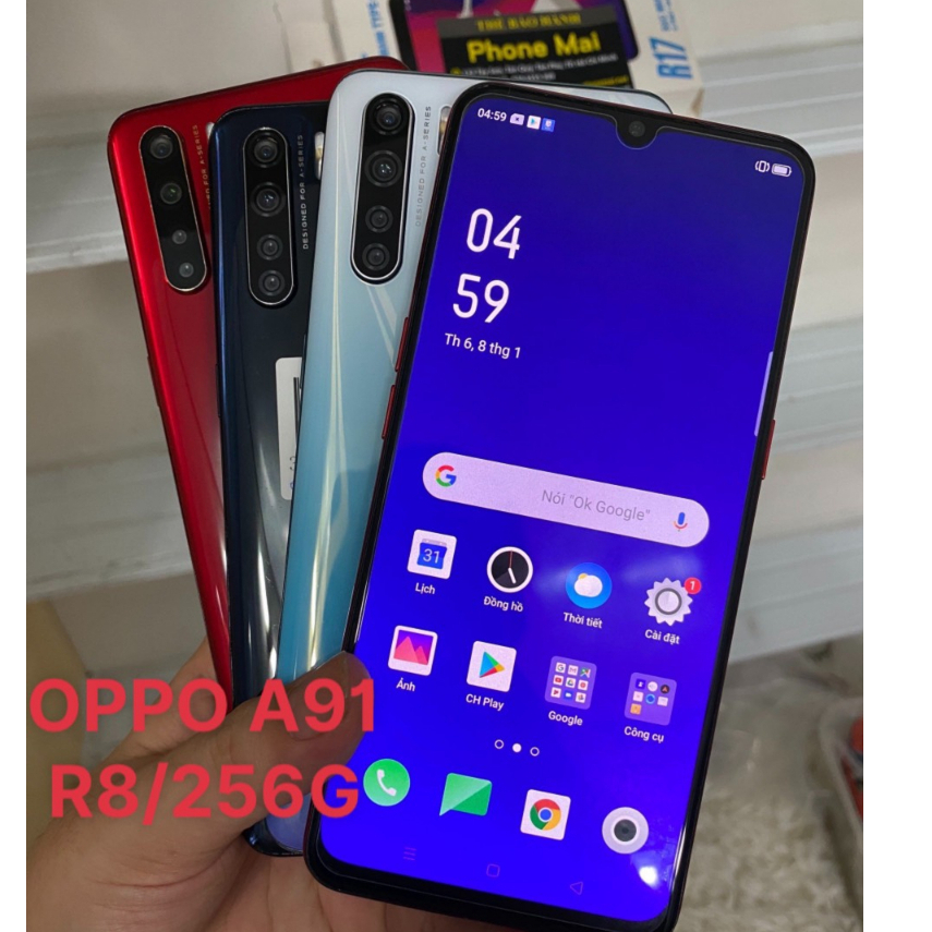 điện thoại Oppo A91 ram 8G rom 256G 2sim zin đẹp | Shopee Việt Nam