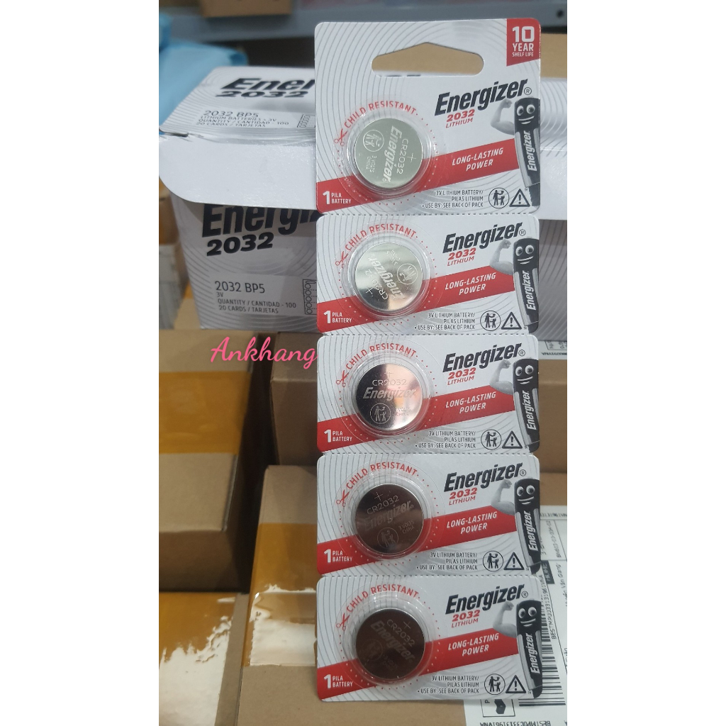 Pin Cmos CR2032 / CR 2032 Energizer 3V Lithium chính hãng dùng cho ...