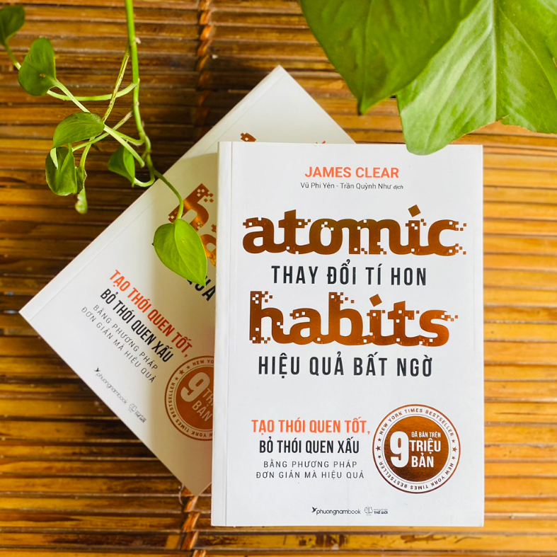 Sách - Atomic habits: Thay đổi tí hon Hiệu quả bất ngờ - James Clear ...