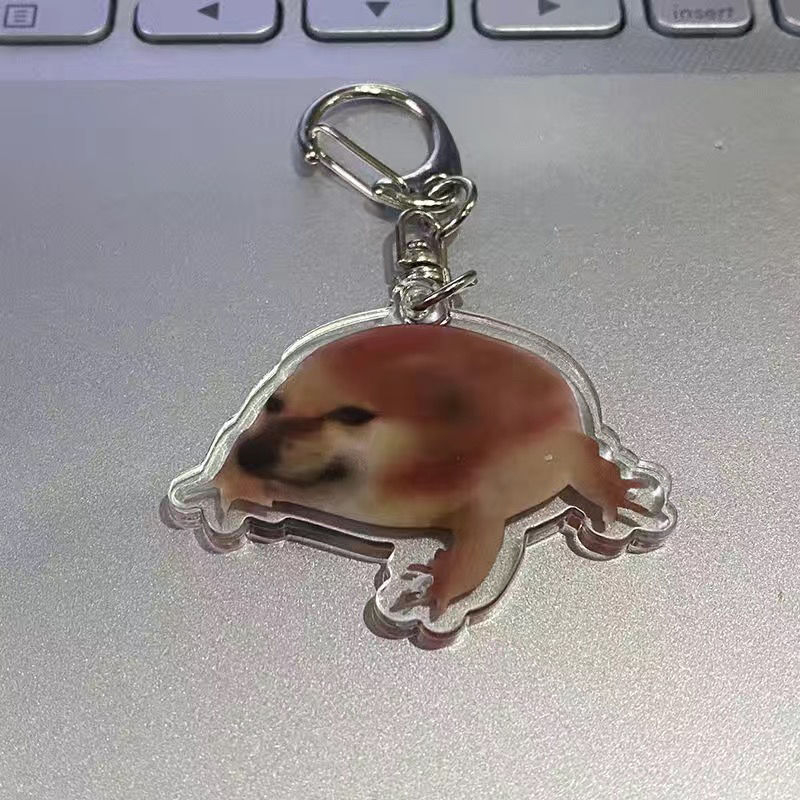 Móc Khóa Nhựa Acrylic Meme Mèo Chó Shiba Cheems Bonk Pepe | Shopee Việt Nam