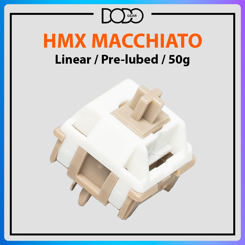 Switch HMX Macchiato 5 PIN Linear 50g công tắc bàn phím Switch HMX ...