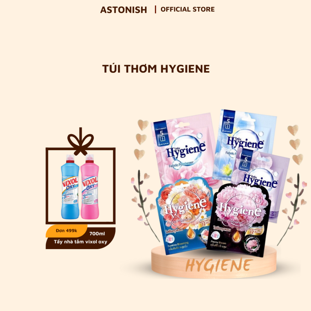 Túi Thơm Quần Áo Hygiene Thái Lan Hương Hoa Thơm Phòng Treo Xe Phòng Ngủ Loại Bỏ Ẩm Mốc | Shopee ...