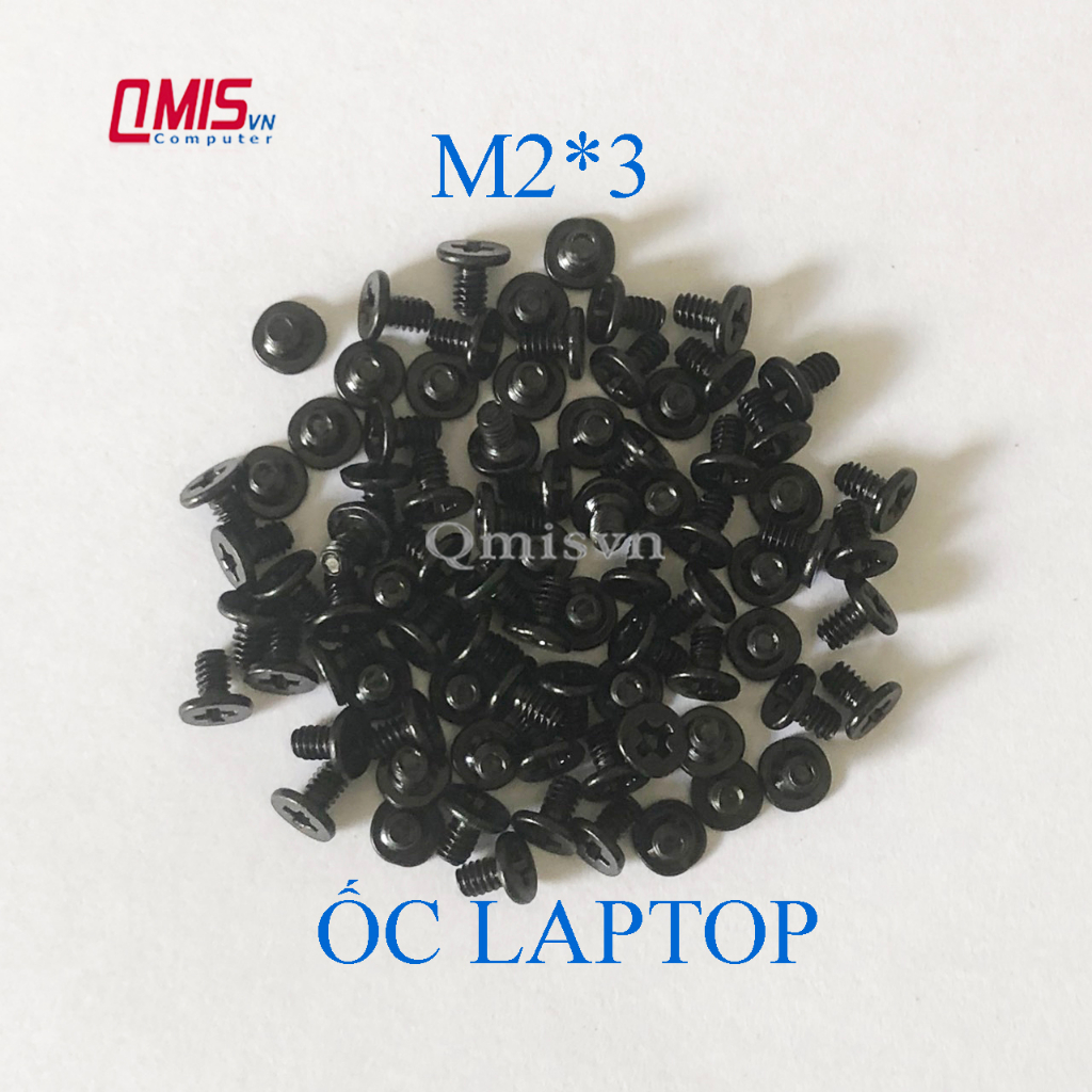 M2*3 (Mũ 4mm) Ốc vít laptop dùng lắp đặt, gắn màn hình laptop, card ...
