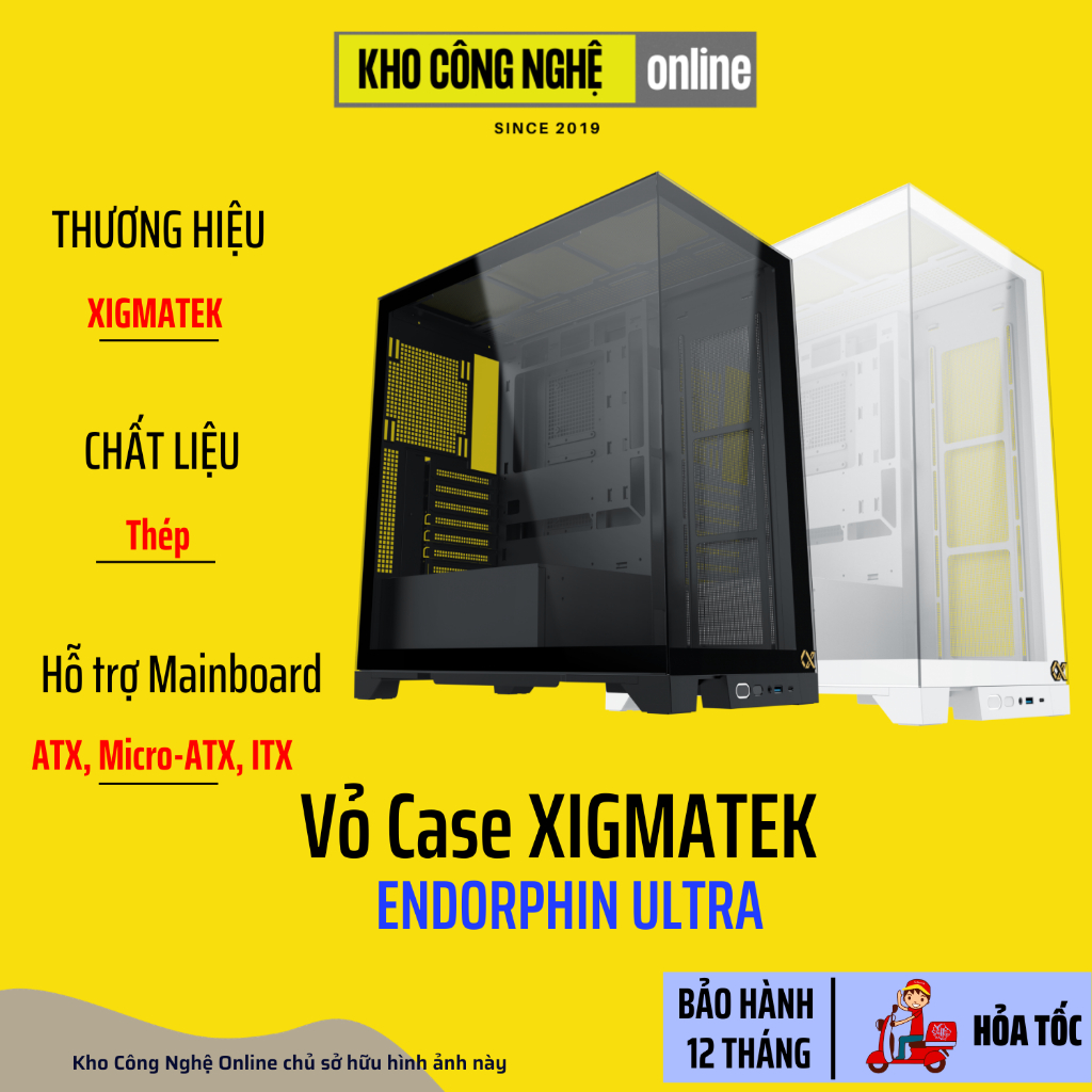 Vỏ Case Máy Tính XIGMATEK ENDORPHIN ULTRA ARTIC / ULTRA - PREMIUM ...