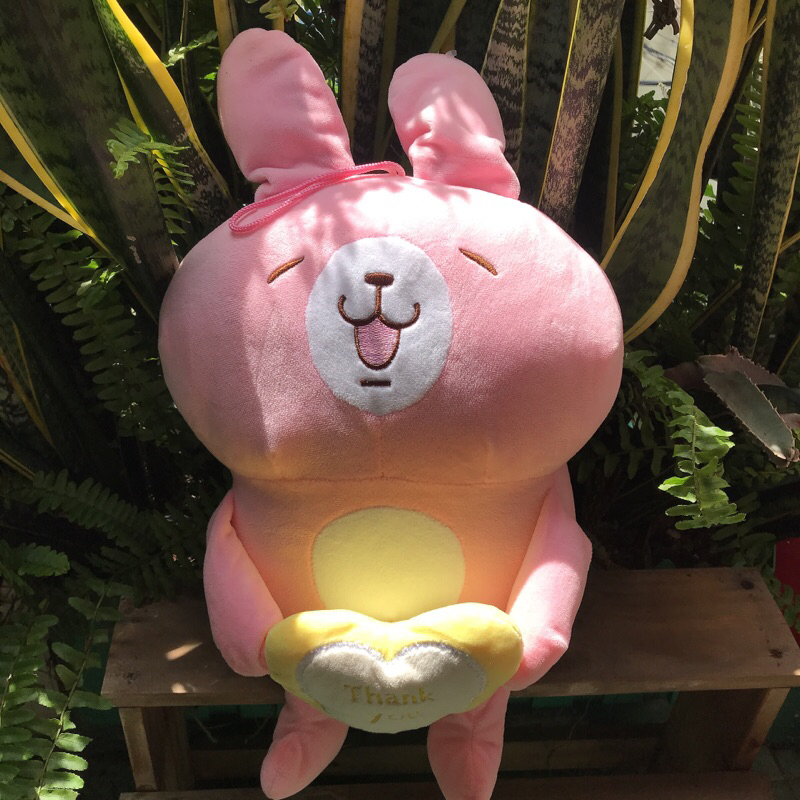 Gấu bông vịt Piske & thỏ hồng Usagi (2hand) | Shopee Việt Nam