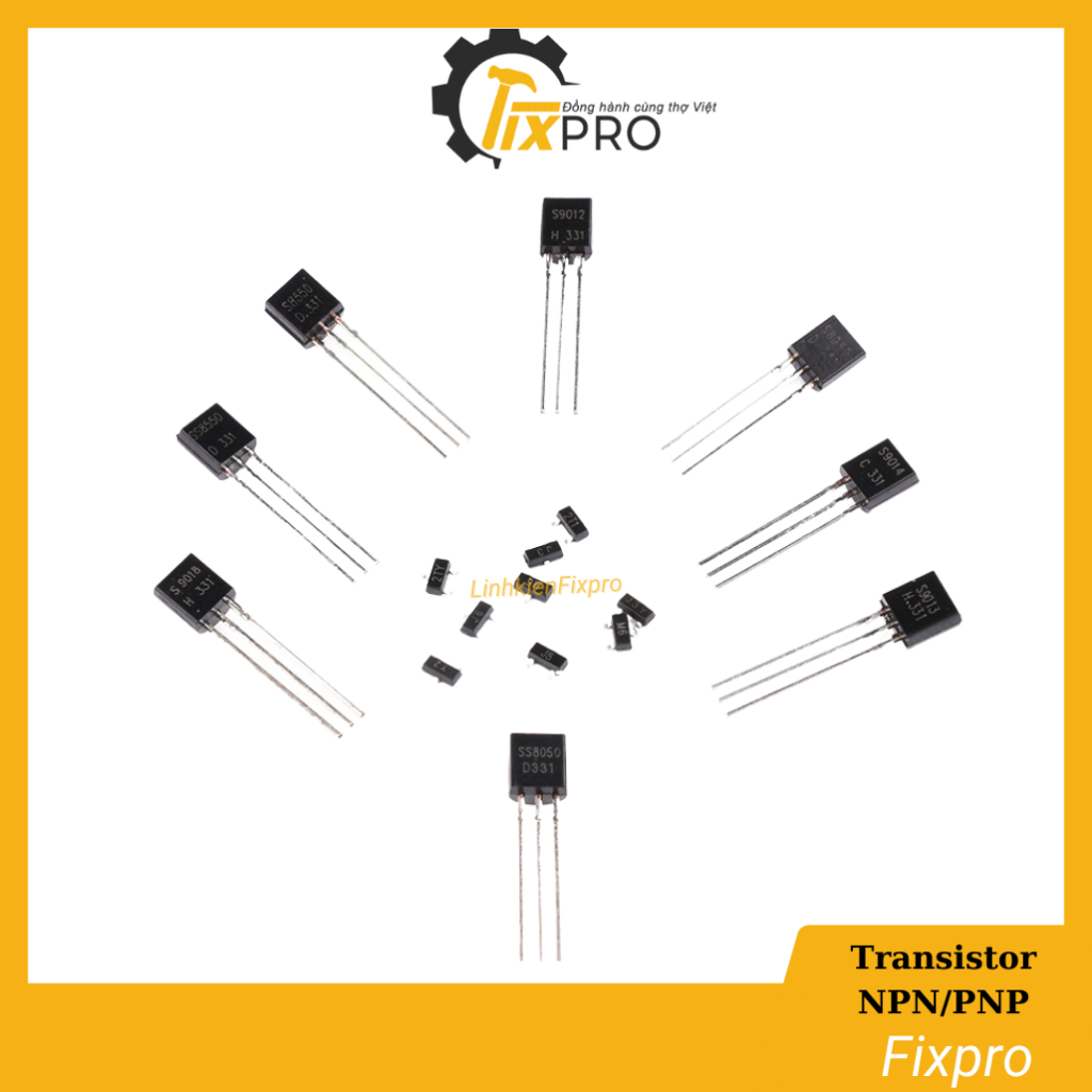 SS8550 8550 PNP Transistor 1.5A/0.7A 25V SOT-23/TO-92 (túi 10 con) | Shopee Việt Nam