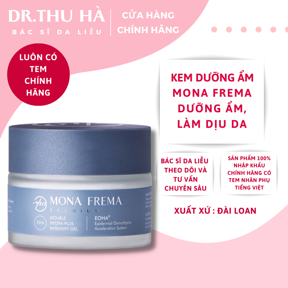 Kem Dưỡng ẩm cấp nước Mona Frema EHA Double Hydra Plus Intensify Gel ...