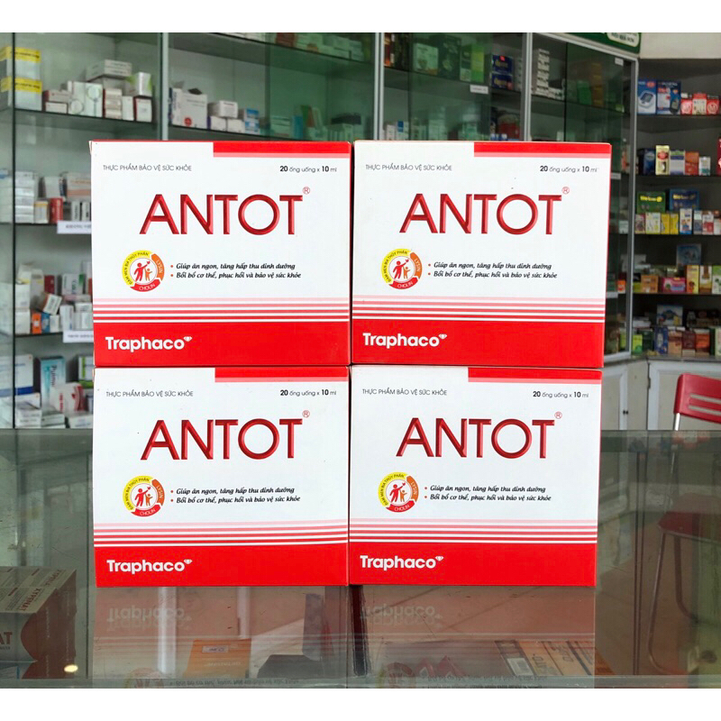 ANTOT Traphaco tăng cường thể lực (20 ống nhựa) | Shopee Việt Nam