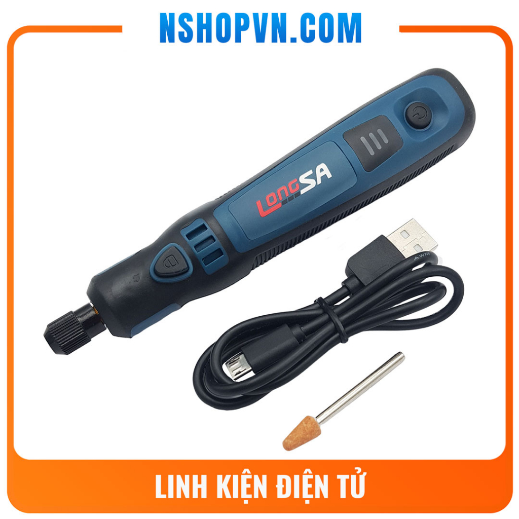 Máy khoan mài mini cầm tay dùng pin 3 tốc độ LongSa TY-CM01 | Shopee ...