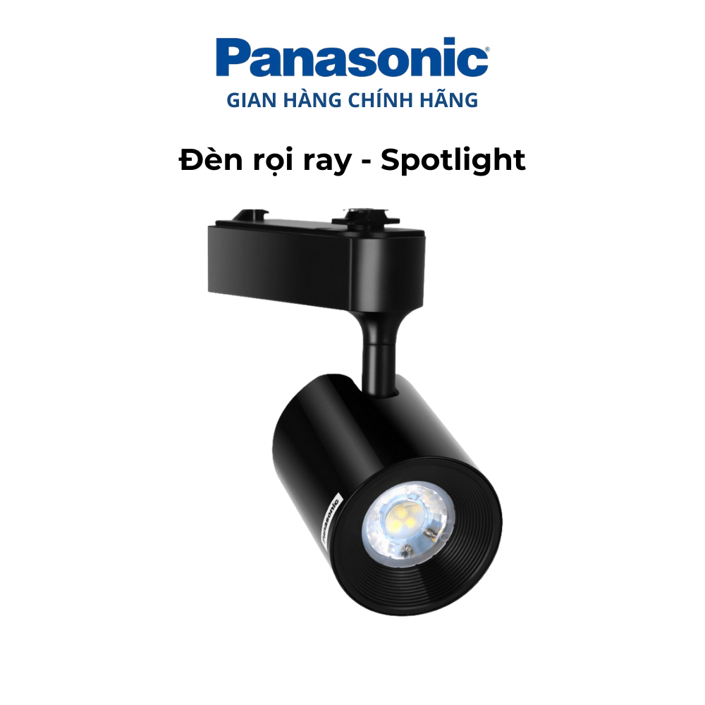 Đèn rọi ray Đèn chiếu điểm Spotlight PANASONIC 7W Loại gắn thanh ray ...