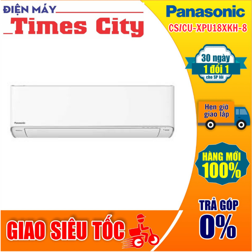 Điều hòa Panasonic 18000 BTU 1 chiều inverter CS/CU-XPU18XKH-8 | Shopee ...