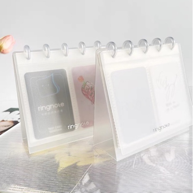 Ringnote Sẵn Sheet đựng Thẻ Miniphotocard Pola Postcard Cáo Nuôi Rái