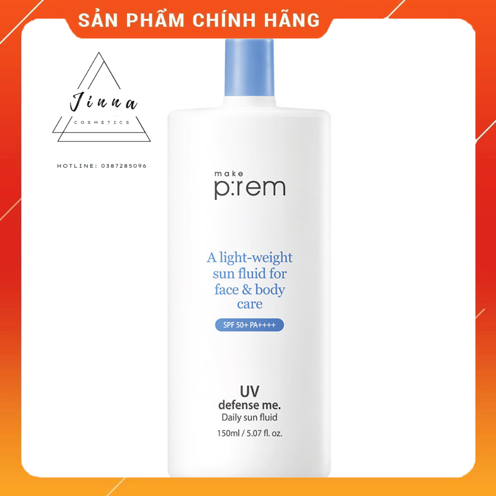 Kem Chống Nắng Vật Lý Make Prem UV Sun Cream Make P:rem SPF 50+ PA ...