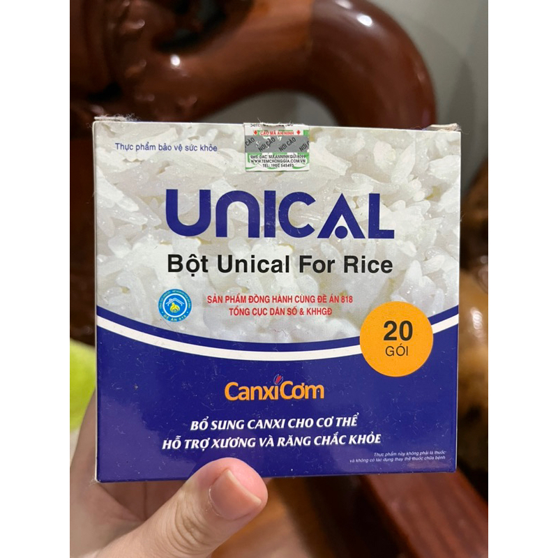 Canxi cơm Nhật Bản Unical for rice bổ sung canxi cho mọi lứa tuổi ...