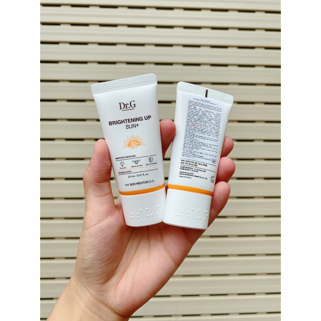 HÀNG NHẬP KHẨU - Kem chống nắng Dr.G Brightening Up Sun+ SPF 50+ PA+++ 50ml | Shopee Việt Nam