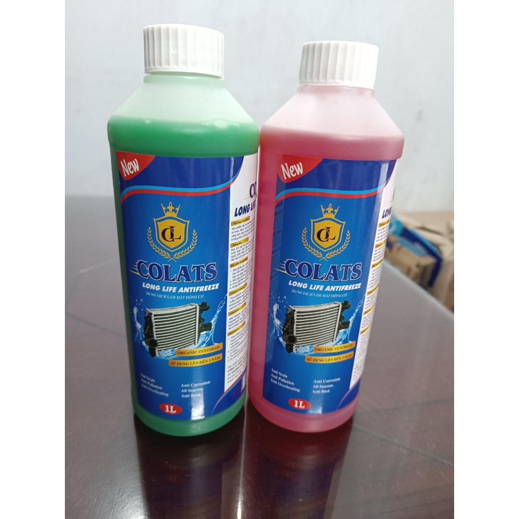 Nước làm mát động cơ ô tô Colats Raditor Coolant 1L | Shopee Việt Nam