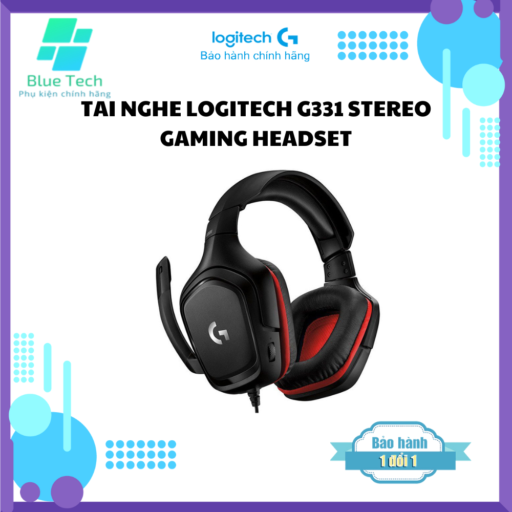 Tai nghe gaming Logitech G331 - Hàng chính hãng - Bảo hành 24 tháng | Shopee Việt Nam